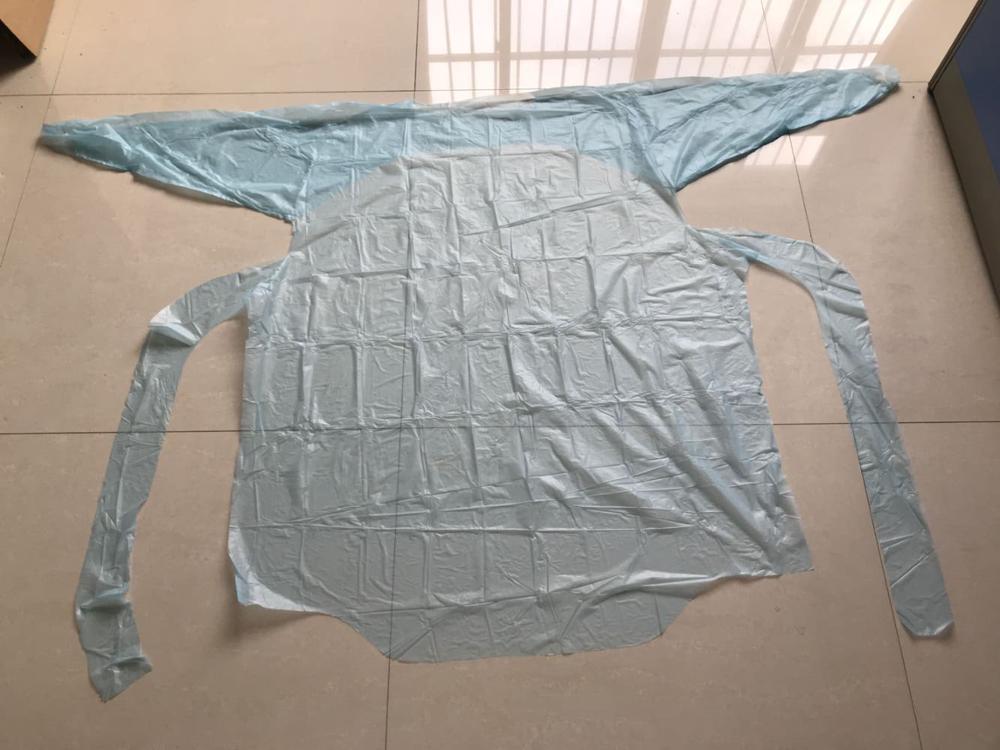1pc 30g Disposable sleeved apron CPE robe cleaning... – Grandado