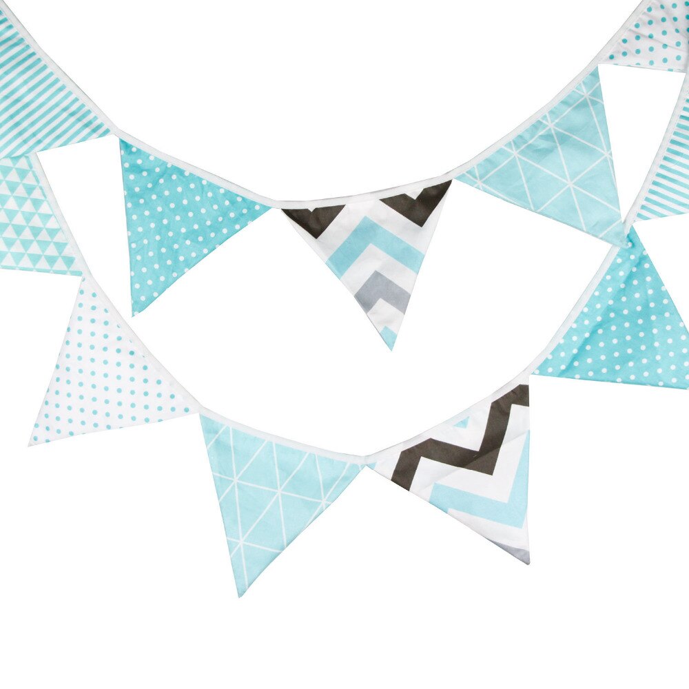 1pcs 3.2M Tiffany Blue Baby Room Decoration Banner... – Grandado