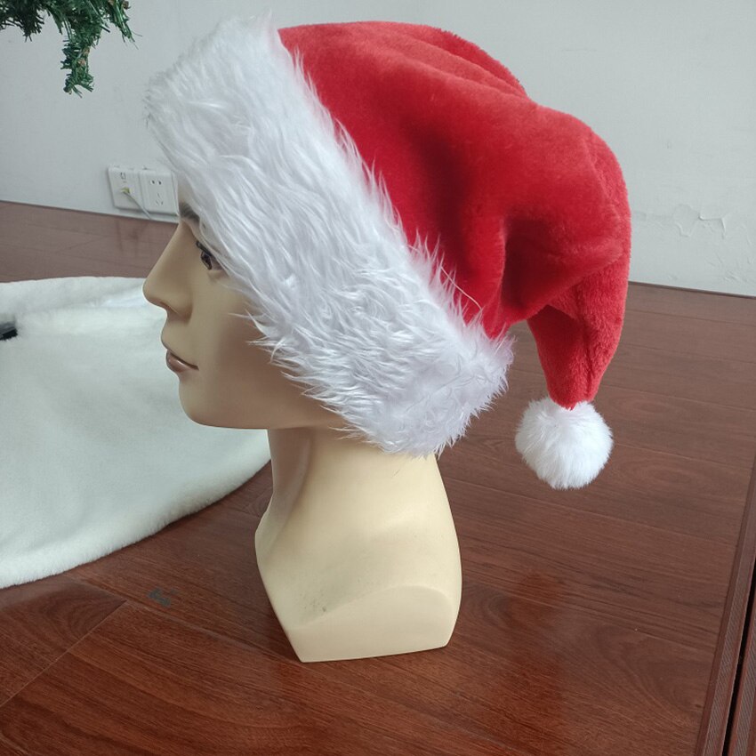 1pc Thick Christmas Santa Claus Red Hats Caps For ... – Grandado