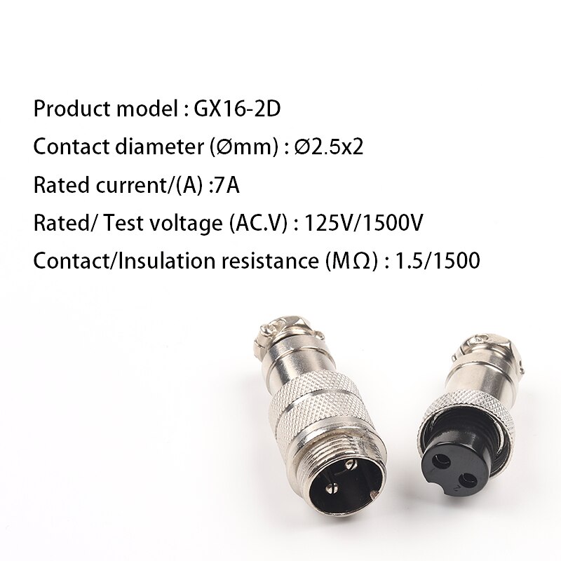 Conector de Panel de conexión de 16mm, conector ma... – Grandado