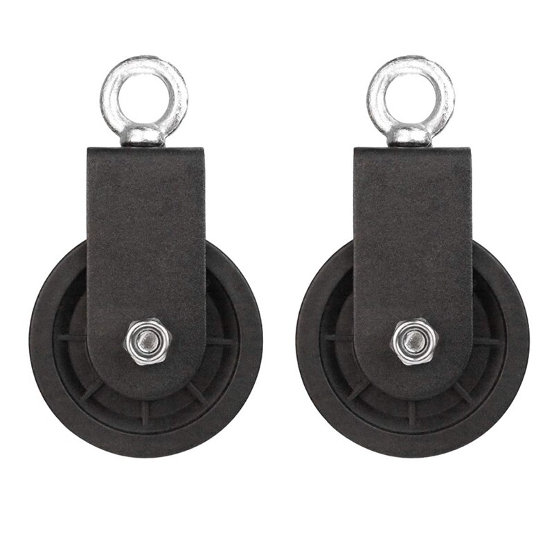 2 Stuks Single Swivel Katrol Blok, 90Mm Gym Katrol... – Grandado