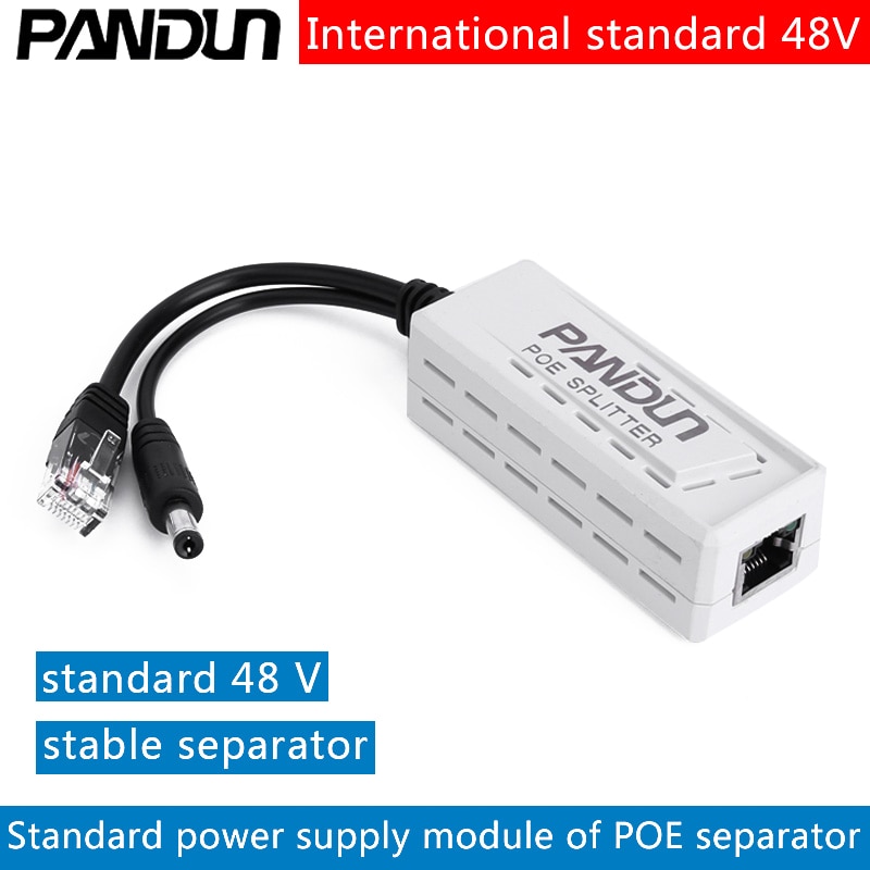 CCTV Monitor camera POE Splitter Standard 48V turn... – Grandado
