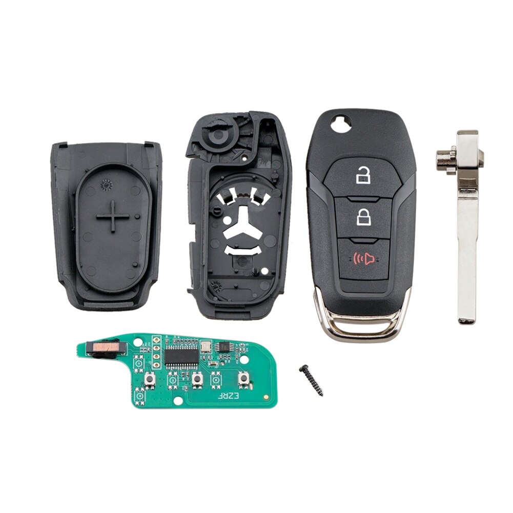 1pcs Keyless Entry Car Remote Key Fob For Ford F-4... – Grandado