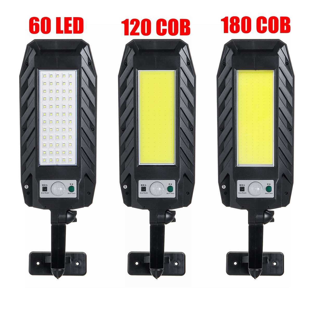 100W 200W 300W LED Solar Lampe Wasserdichte IP65 M... – Vicedeal