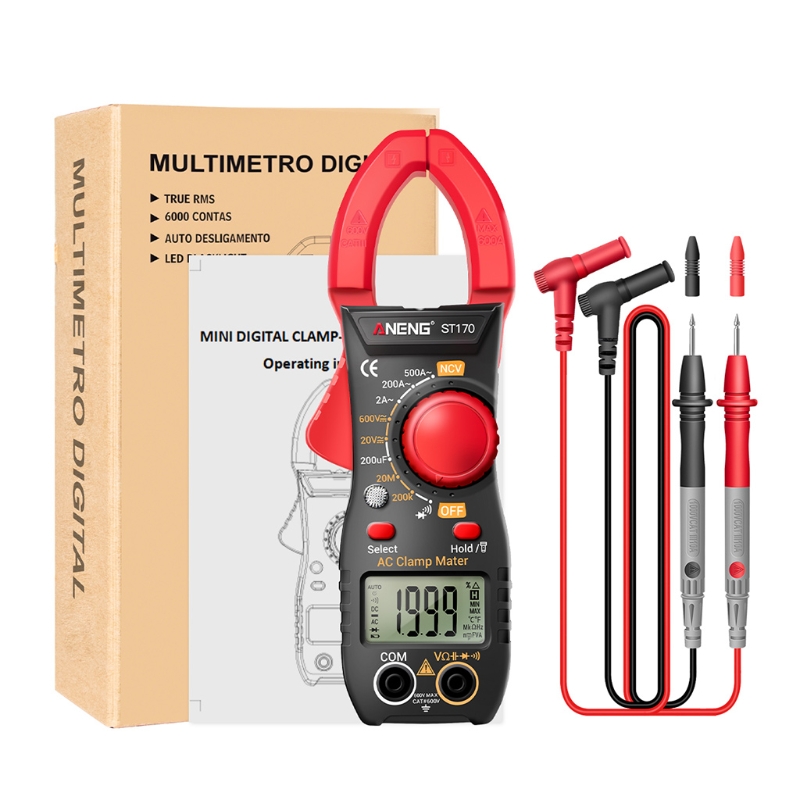 69HF High Accuracy Clamp Meter Amp Meter True RMS ... – Grandado