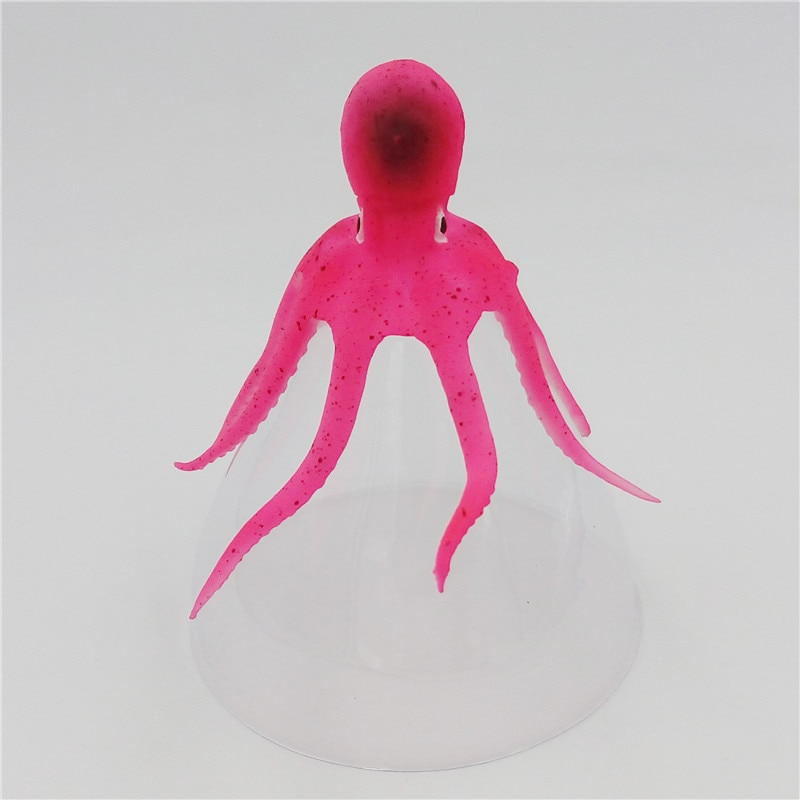 1Pcs Fish Tank Silicone Kunstmatige Octopus Aquari... – Grandado