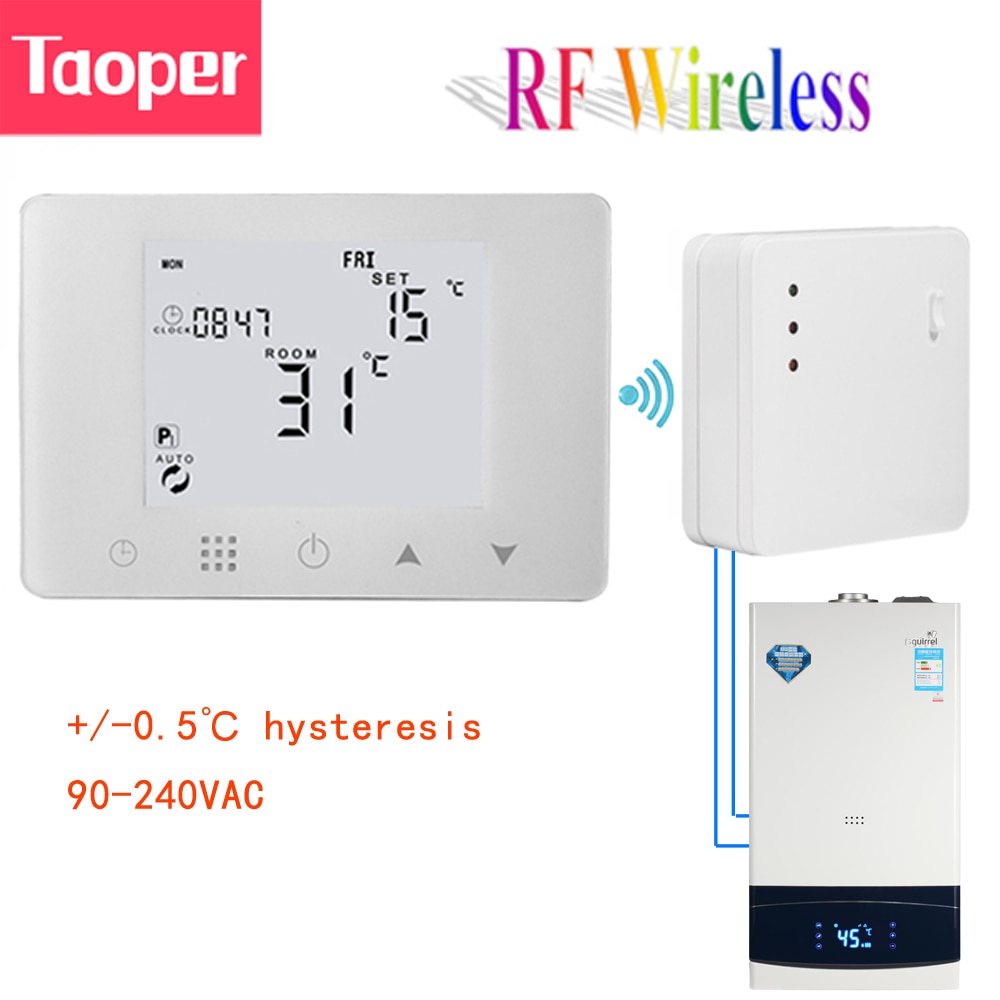 RF Wireless Room Thermostat for Gas Boiler/Water U... – Vicedeal