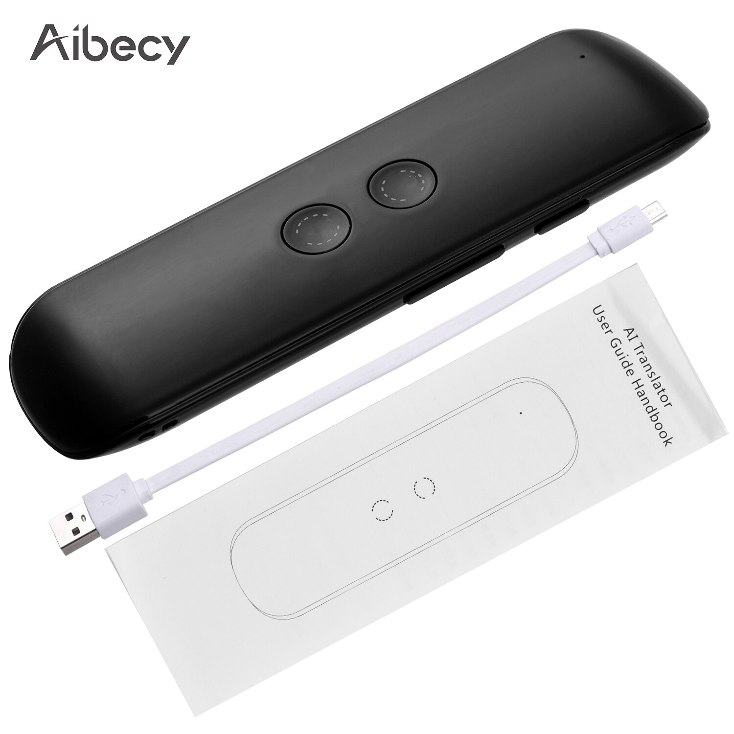 Aibecy Two-Way Translation Portable Smart Voice Tr... – Vicedeal
