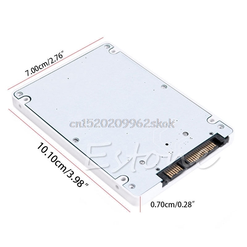 1,8 "Micro SATA SSD HDD zu 2,5" SATA Ada... – Vicedeal