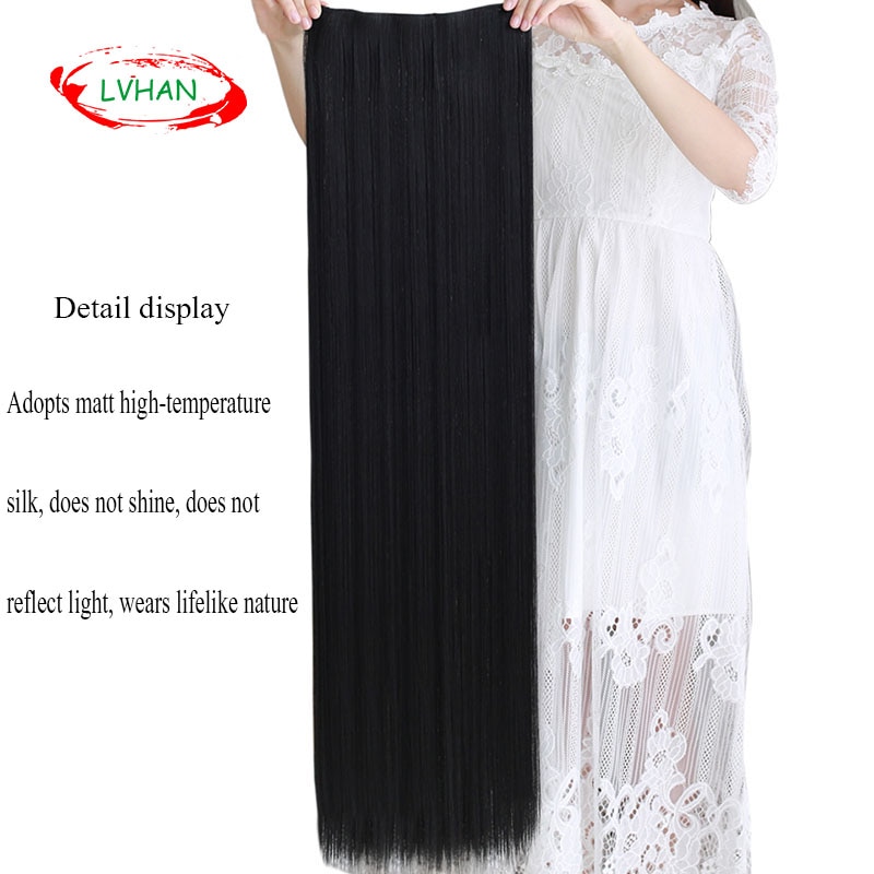 LVHAN Female long straight hair invisible seamless... – Grandado