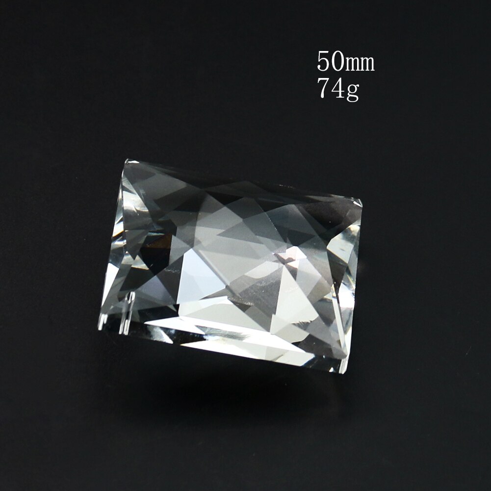 Rectangular Diamond Crystal Pendant Prism Chandeli... – Vicedeal