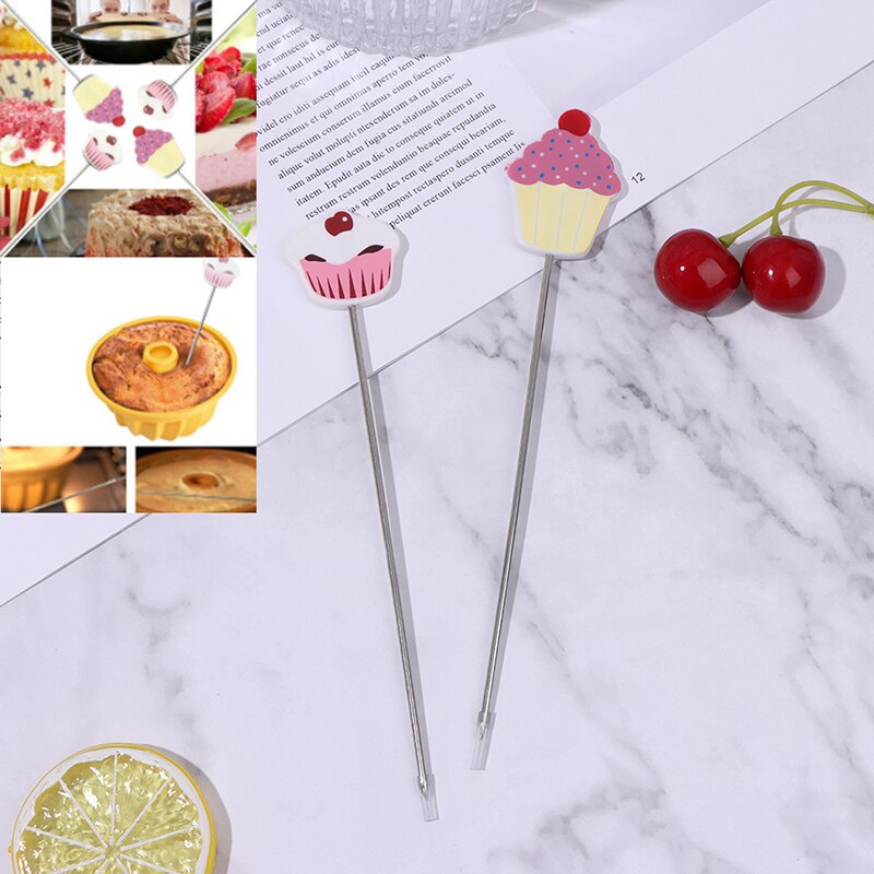 2 Pcs Cake Tester Probe Skewer Baking Check Cupcak... – Grandado