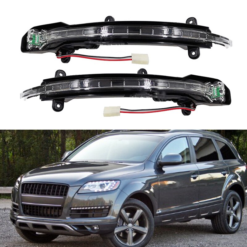 2Pcs LED Rear View Mirror Turn Signal Light For- Q... – Grandado