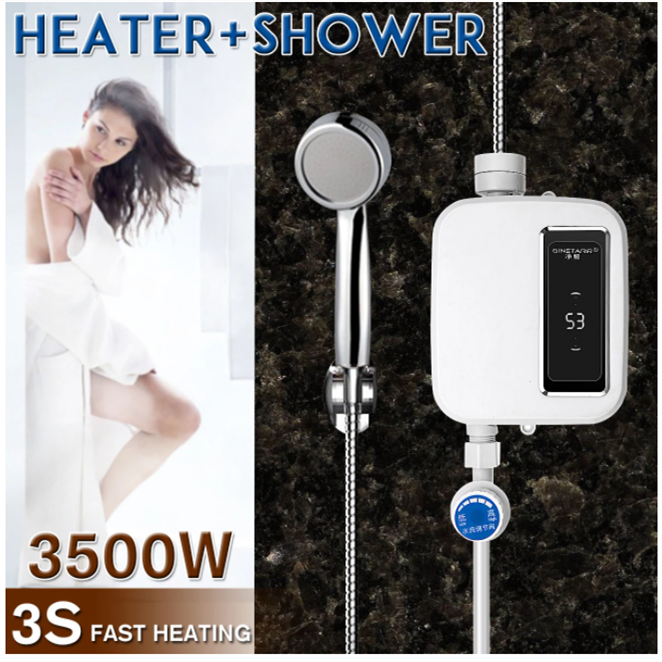 JY-018A,3500W Boiler Badkamer Keuken Instant Elekt... – Vicedeal