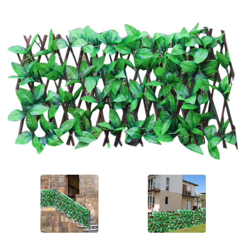 Artificial Leaf Privacy Fence Roll Wall Landscapin... – Grandado