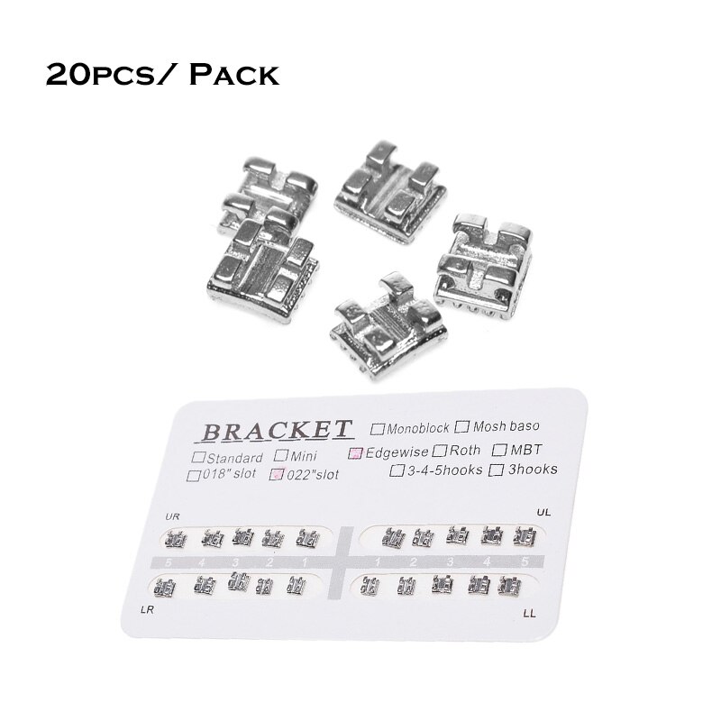 Dental Teeth Orthodontics Standard Edgewise Bracke... – Grandado