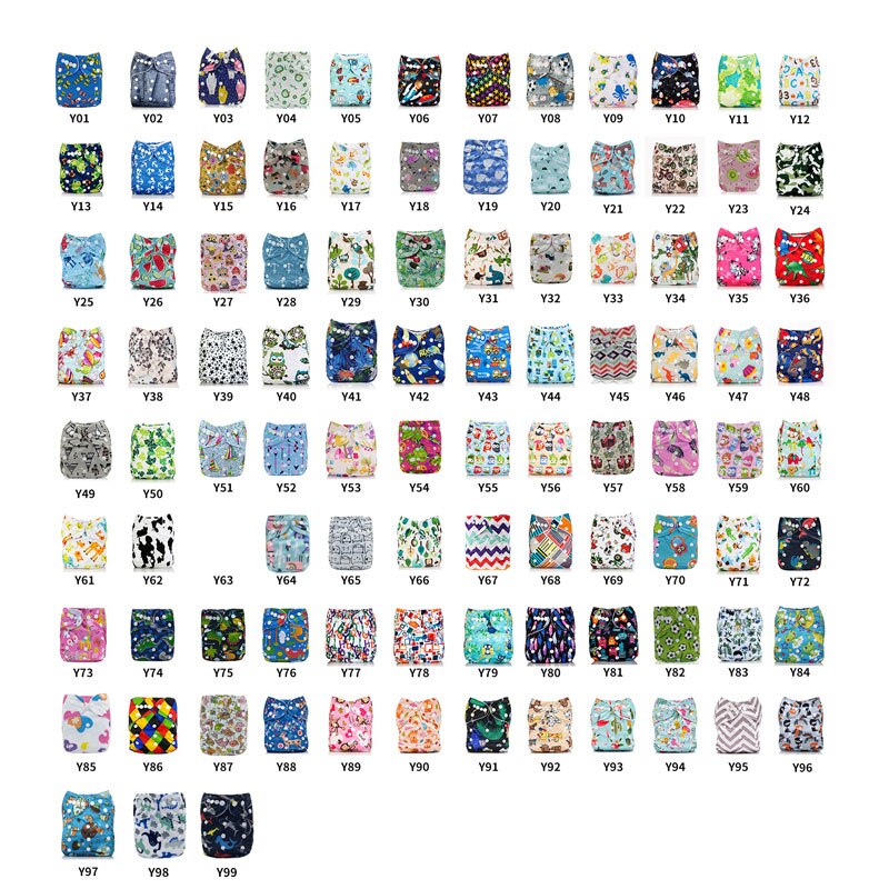 10 stk baby stof bleer bleer vaskbar vandtæt genan... – Grandado