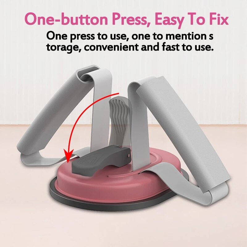 Adjustable Sit-up Bar Floor Assistant Abdominal Ex... – Vicedeal