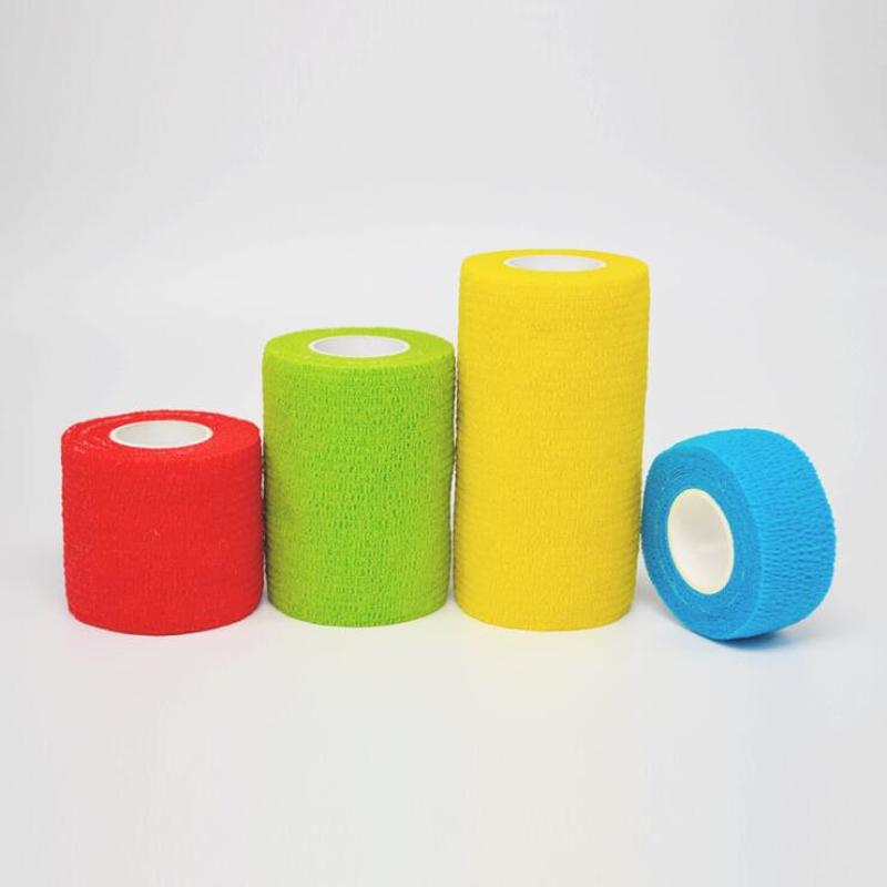4 Pieces 4.5m Length Athletic Wrap Tape Elastic Br... – Vicedeal