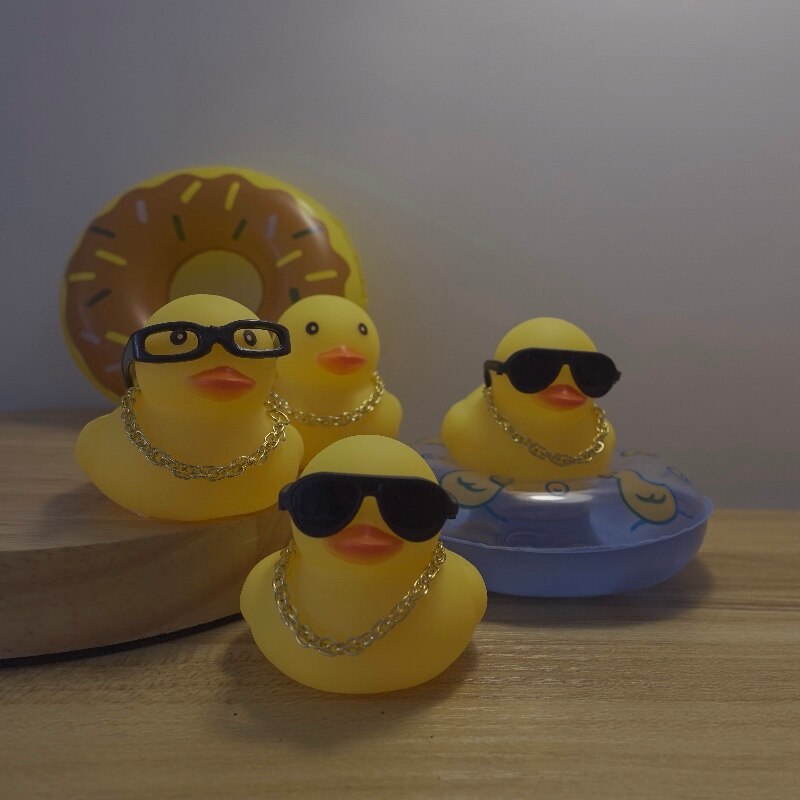 Mini Yellow Duck For Car Ornament Swimming Duck Ba... – Grandado
