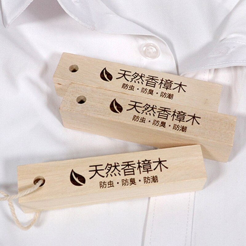 5pcs Natural Wood Camphor Block Anti-moisture Moth... – Grandado