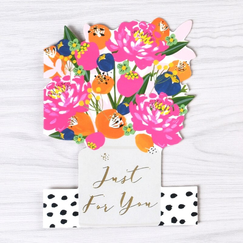 Flower Message Card Happy Birthday Label Tag Party... – Vicedeal