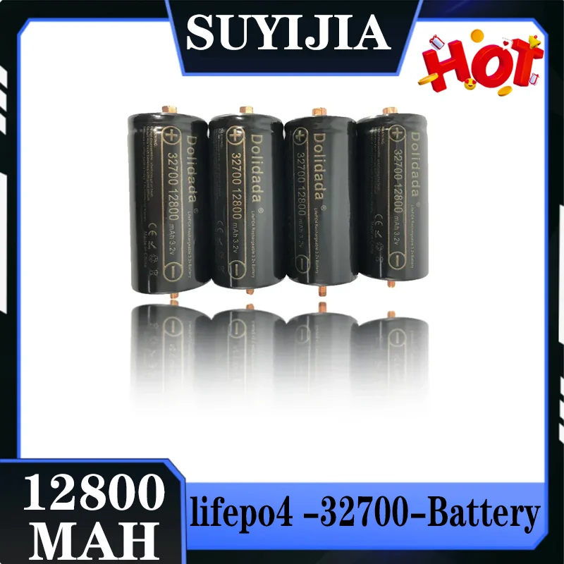 Original 12800mAh 3.2V 32700 Lifepo4 Battery Recha... – Grandado