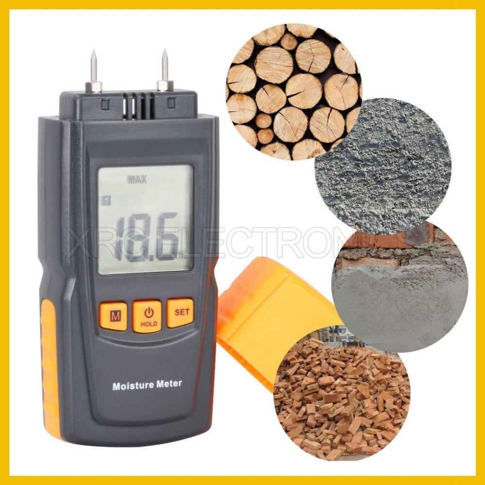 RZ EMT01 Portable Wood Moisture Meter Hygrometer T... – Grandado
