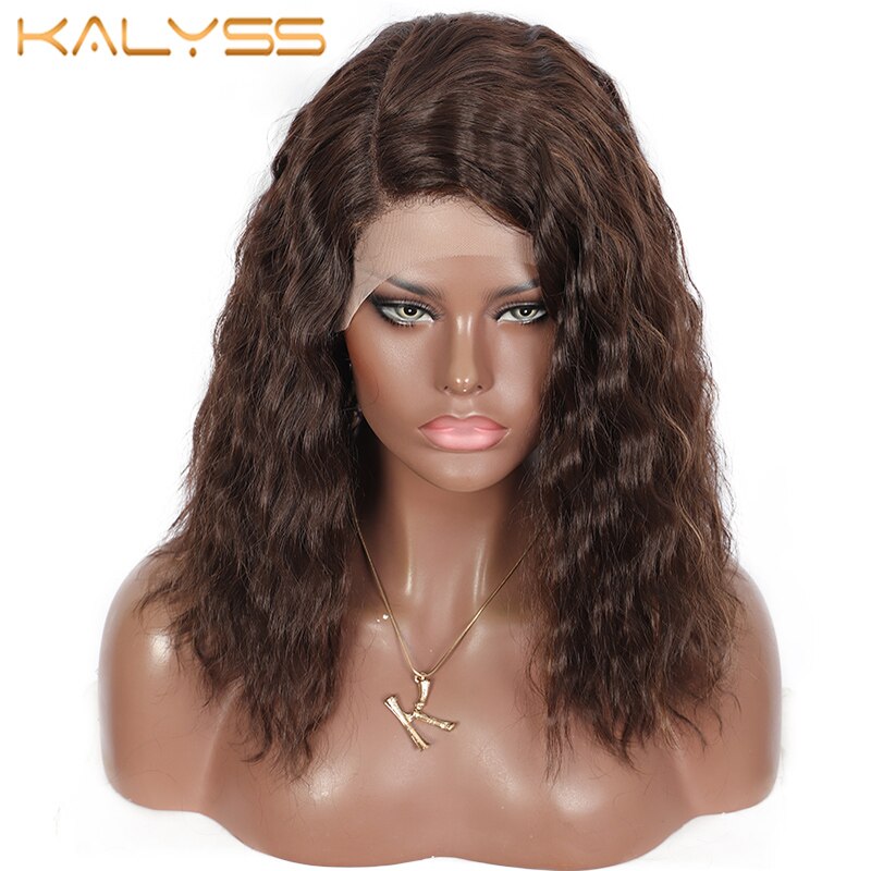 Kalyss 5 Inches Deep Side Parted Synthetic Wigs fo... – Grandado