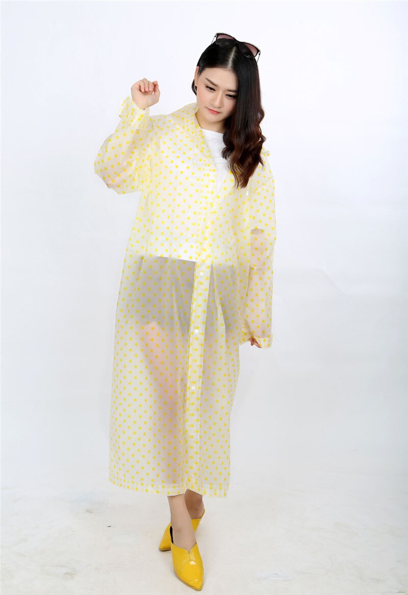 Kids Rain Coat Poncho Long Transparent Plastic Rai... – Grandado