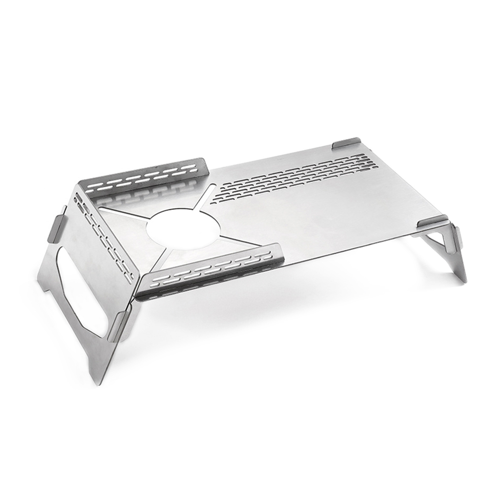 Outdoor Folding Stove Table Camping Gas Stove Port... – Grandado