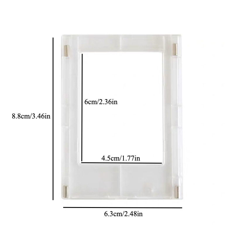 3-Inch Minimalist Polaroid Photo Frame with Magnet... – Grandado