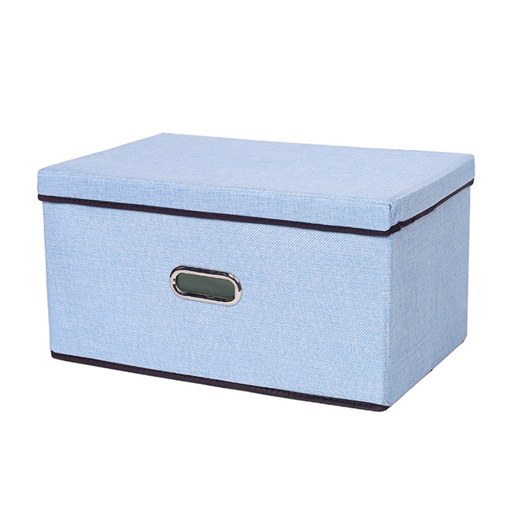 High Capacity Storage Box Cotton Linen Fabric Fold... – Grandado