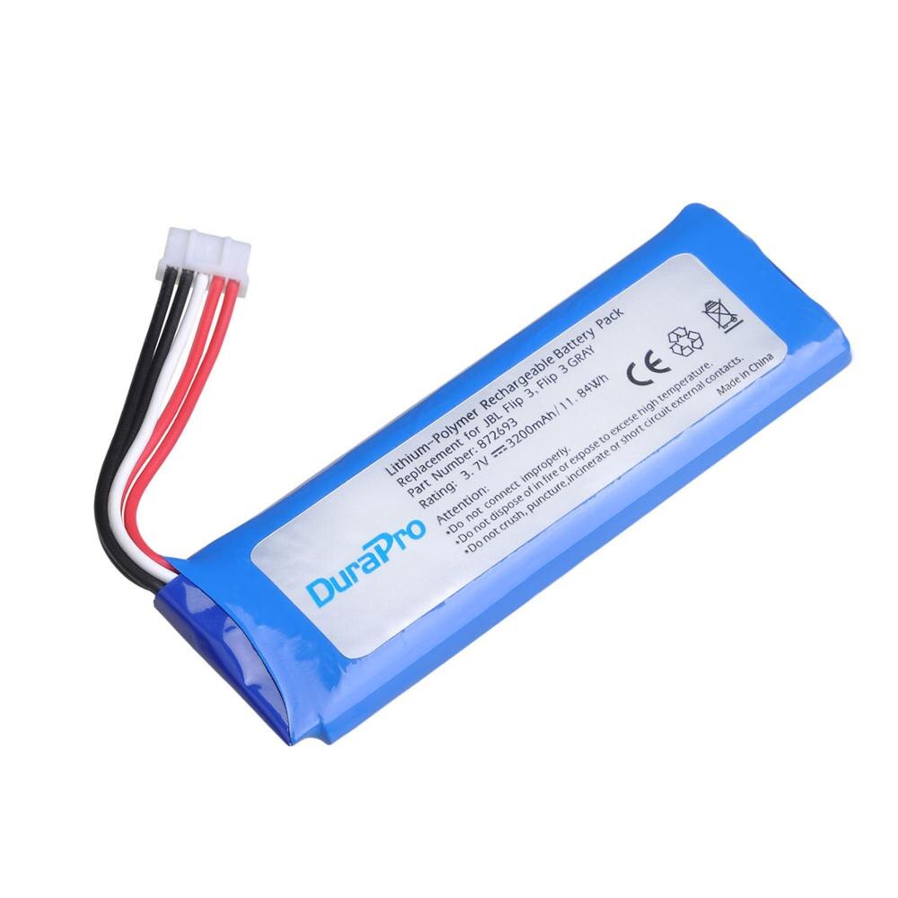 DuraPro 3.7V 3200mAh Battery GSP872693 Rechargeabl... – Vicedeal