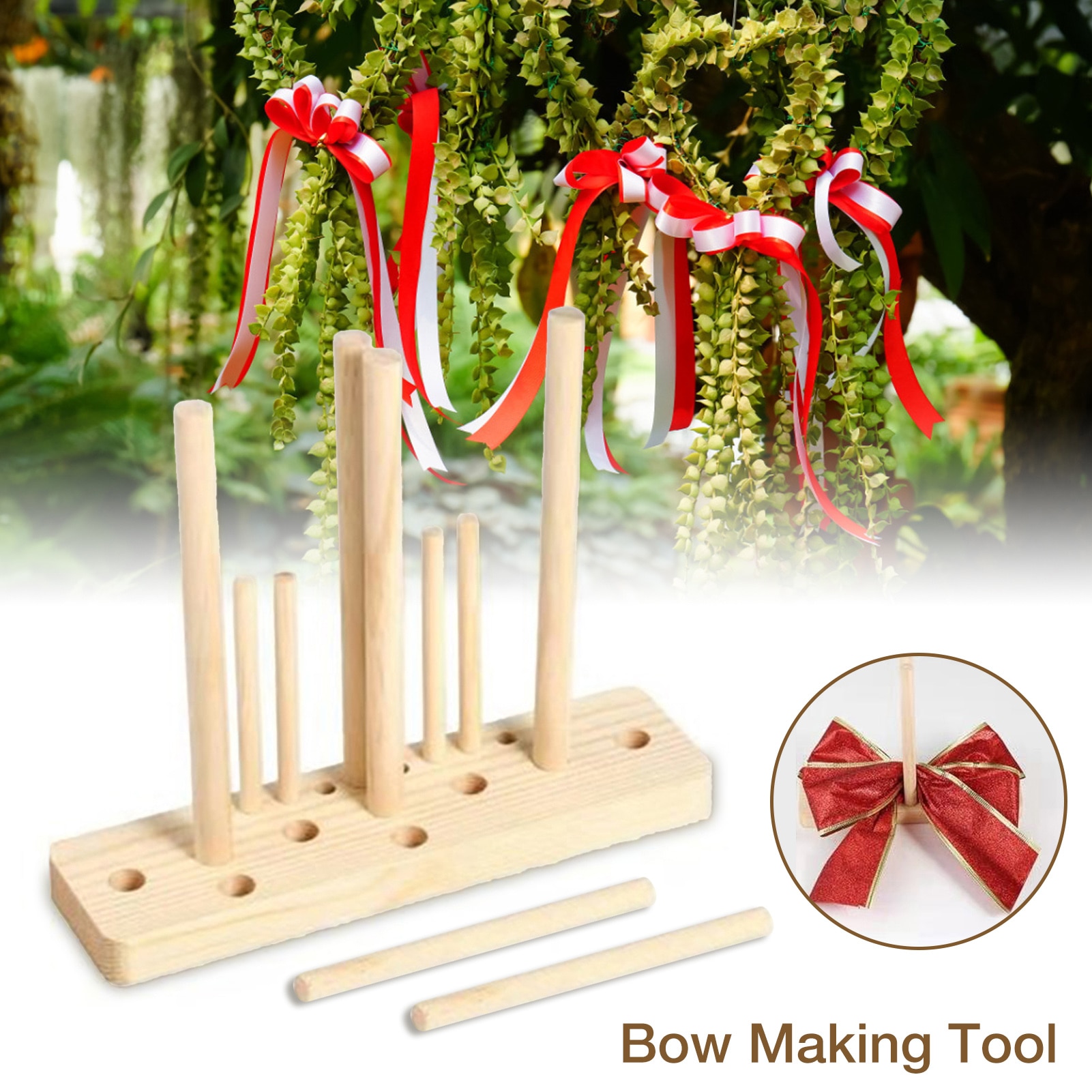 Bow Maker 5 In 1 Lint Strik Maker Houten Krans Bui... – Vicedeal