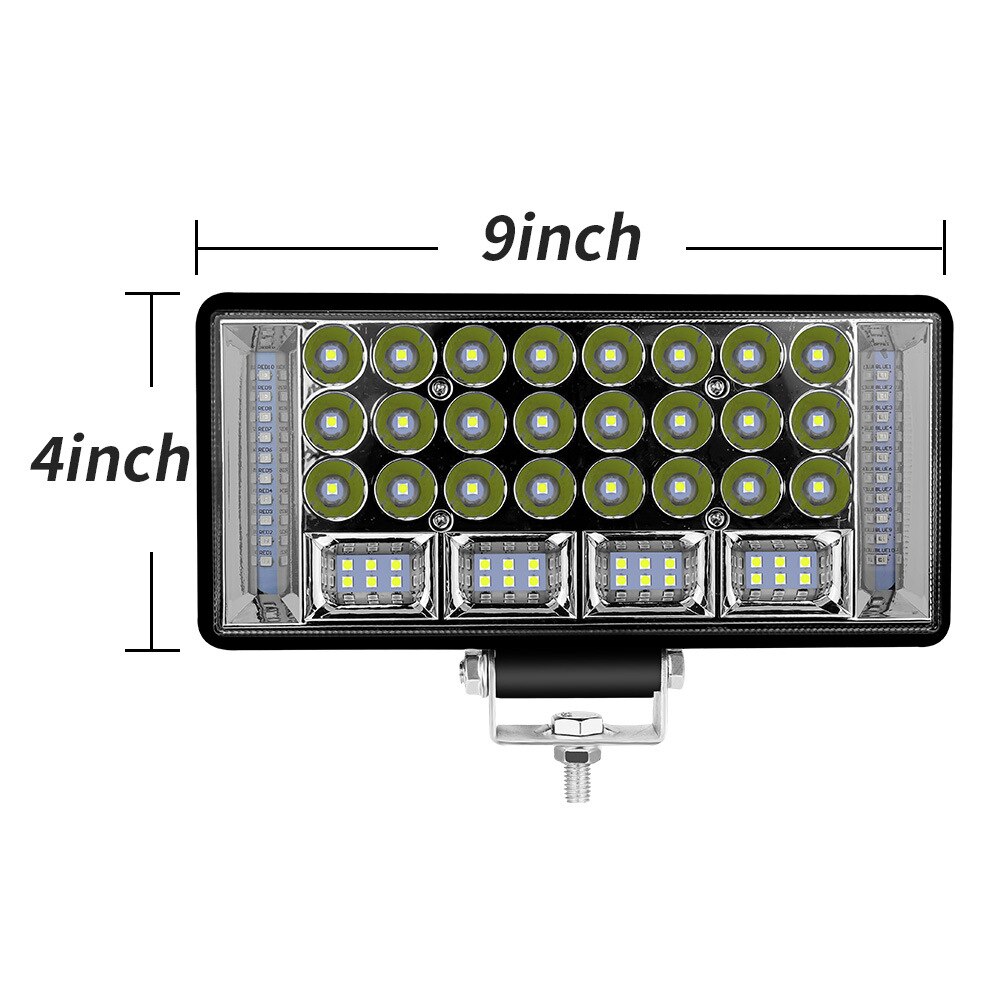 1PCS 6000K 204W Car LED Work Light 8 Inch Wide Fla... – Vicedeal