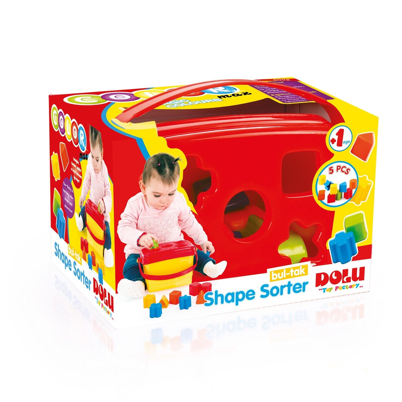 ebebek Dolu Shape Sorter Bucket – Grandado