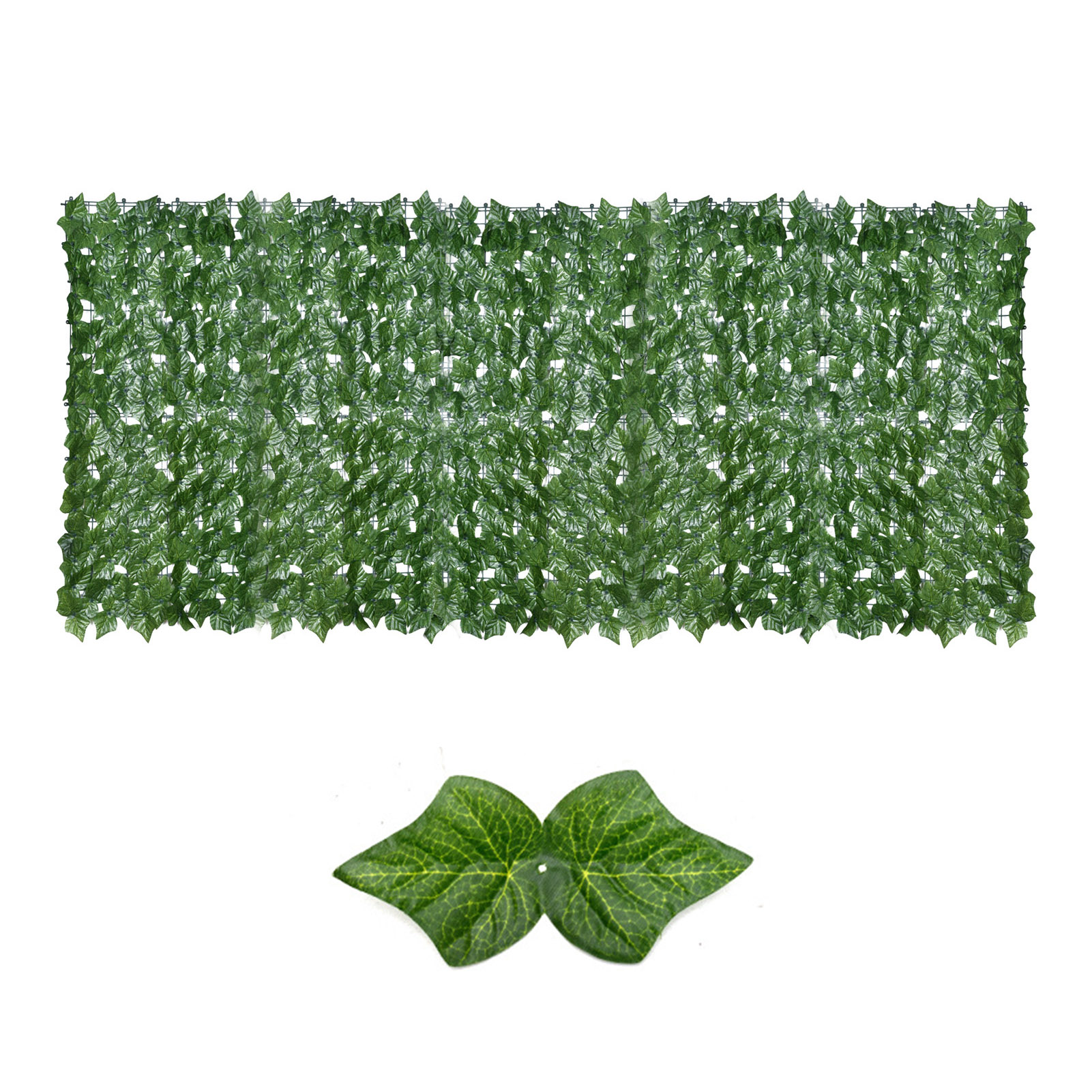 Artificial Green Ivy Leaf Screening Rolls Privacy ... – Grandado
