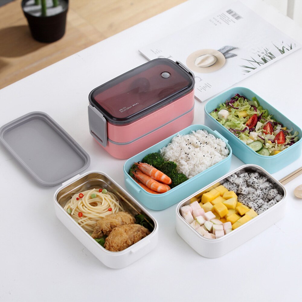 Gescheiden Multi-layer Bento Box Lunch Box Set Dra... – Grandado