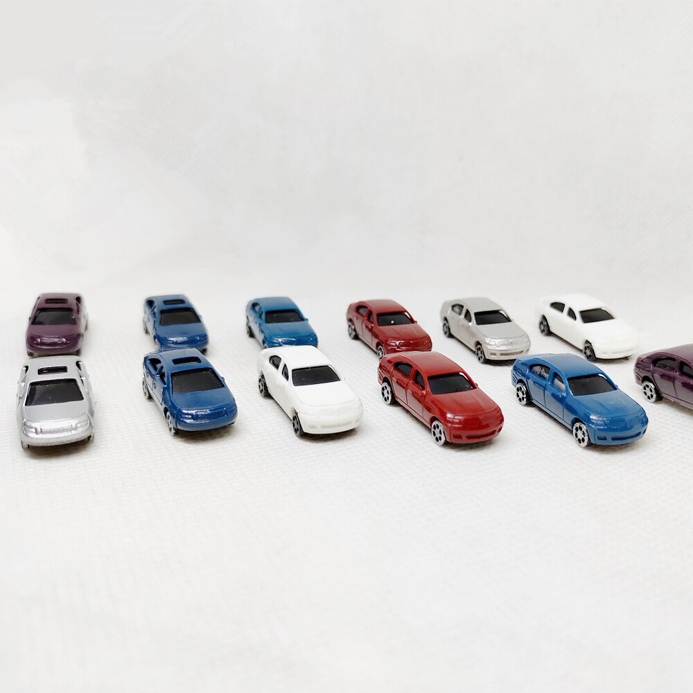 30 Pcs Painted Model Cars Building Layout Mini 1:1... – Vicedeal
