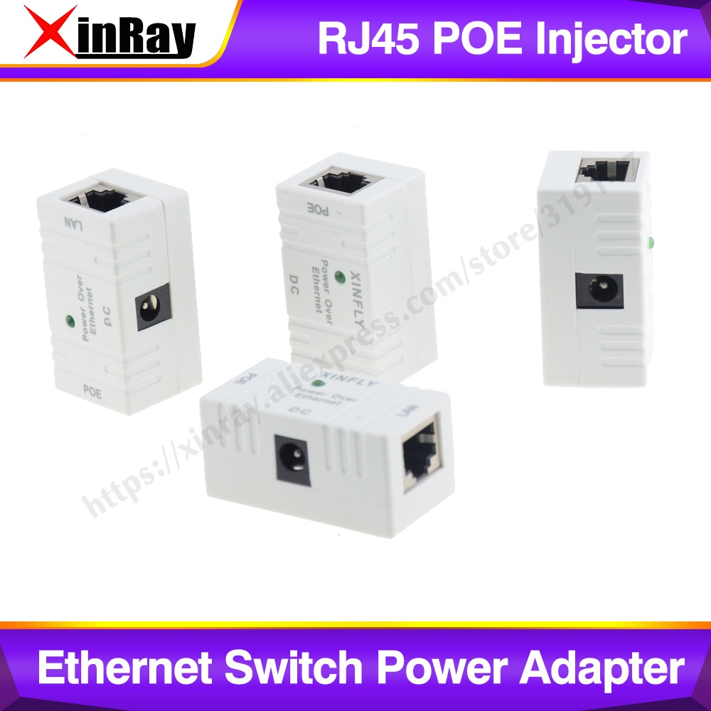 Xinray rj45 poe injektor power over ethernet swit... – Grandado