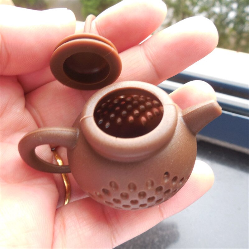 1Pc Teapot Shape Tea Infuser Strainer Silicone Tea... – Vicedeal