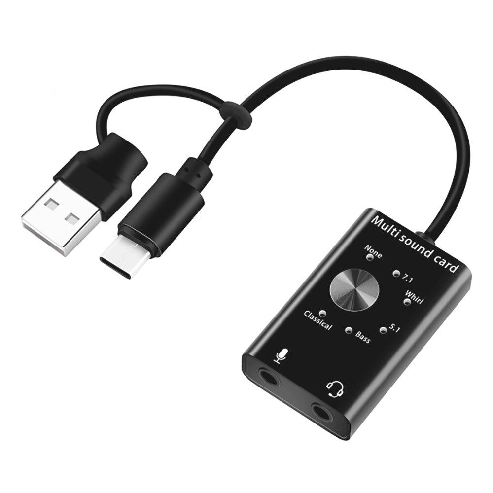 Headset 7.1 External Sound Card For Laptop USB Aud... – Grandado