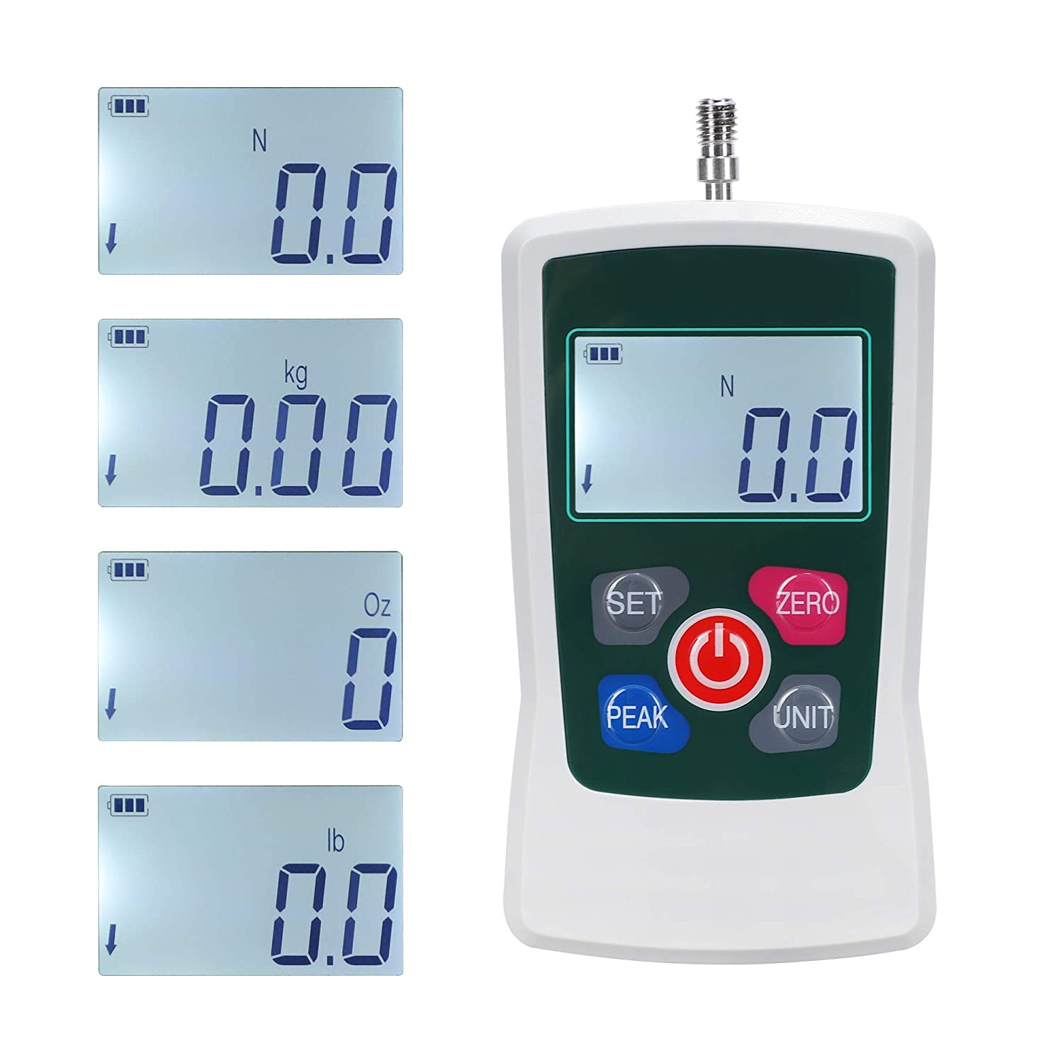 Digital Push Pull Force Gauge With Max Load Value ... – Vicedeal