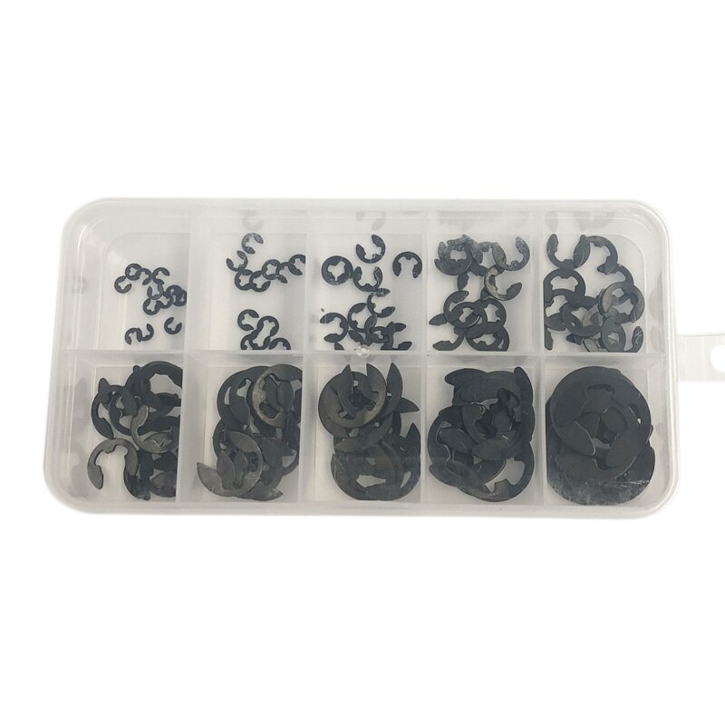 300Pcs Alloy Staal E-Clip Borgring Externe Borgrin... – Grandado