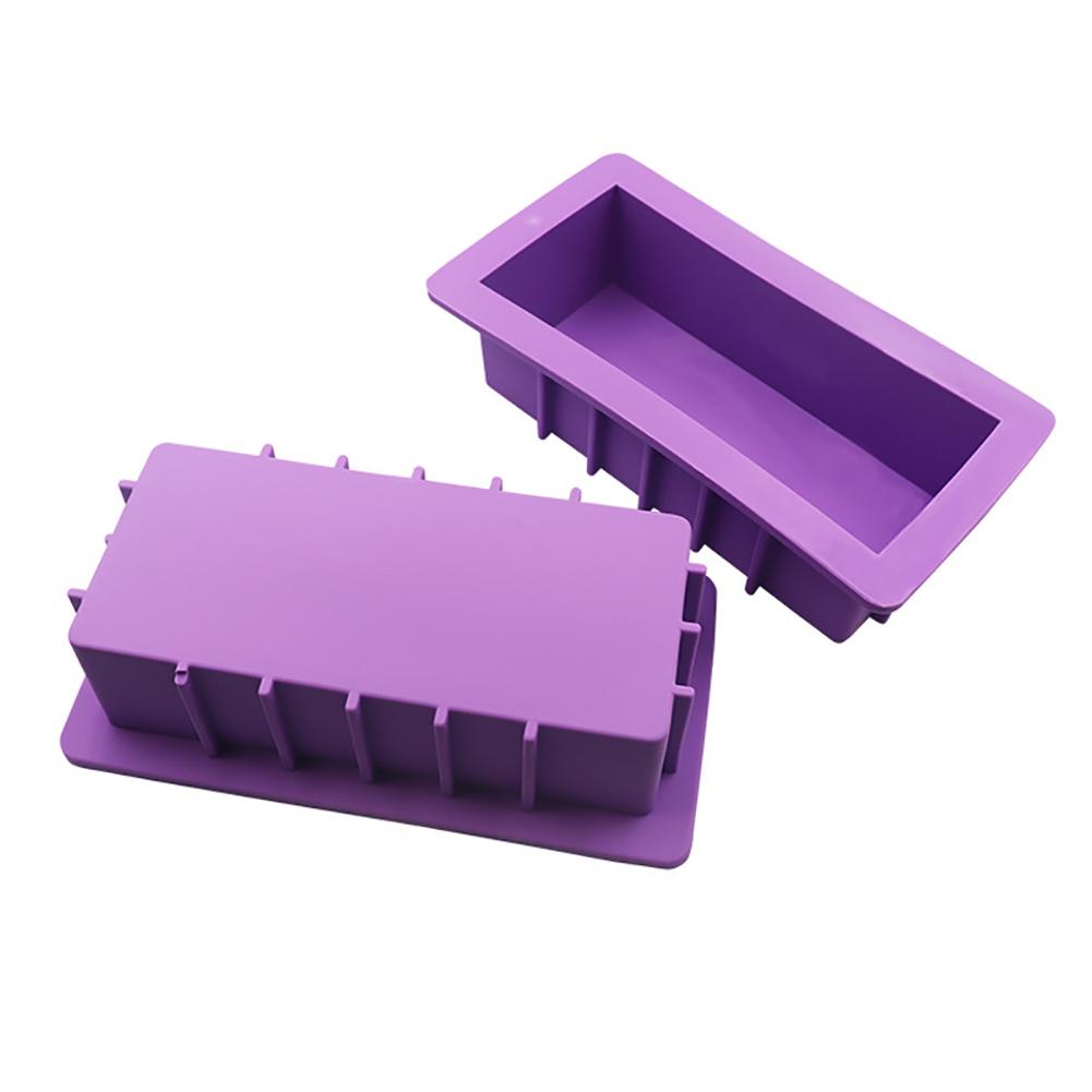 Rectangle Silicone Soap Mold 38 Oz 1000ml Flexible... – Grandado
