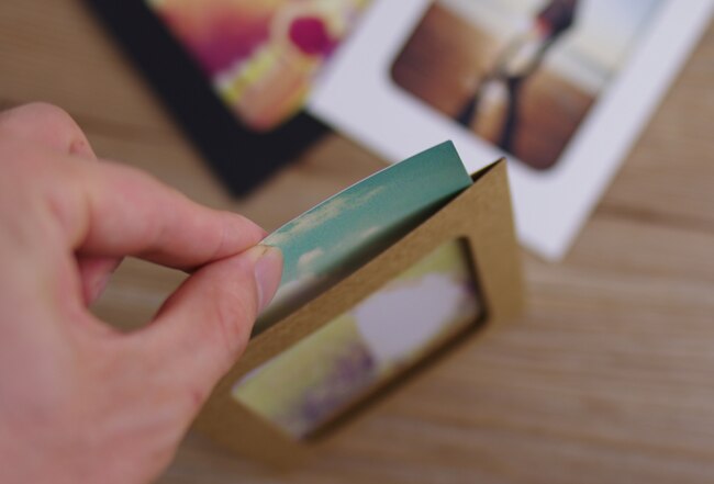 6inch photo diy handmade cardboard brief photo fra... – Vicedeal