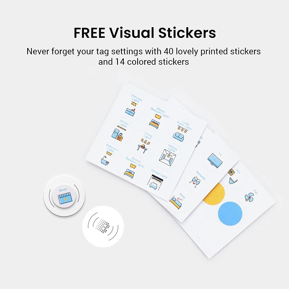 BroadLink NFC Tags, NXP NTAG215 Waterproof NFC Tag... – Grandado