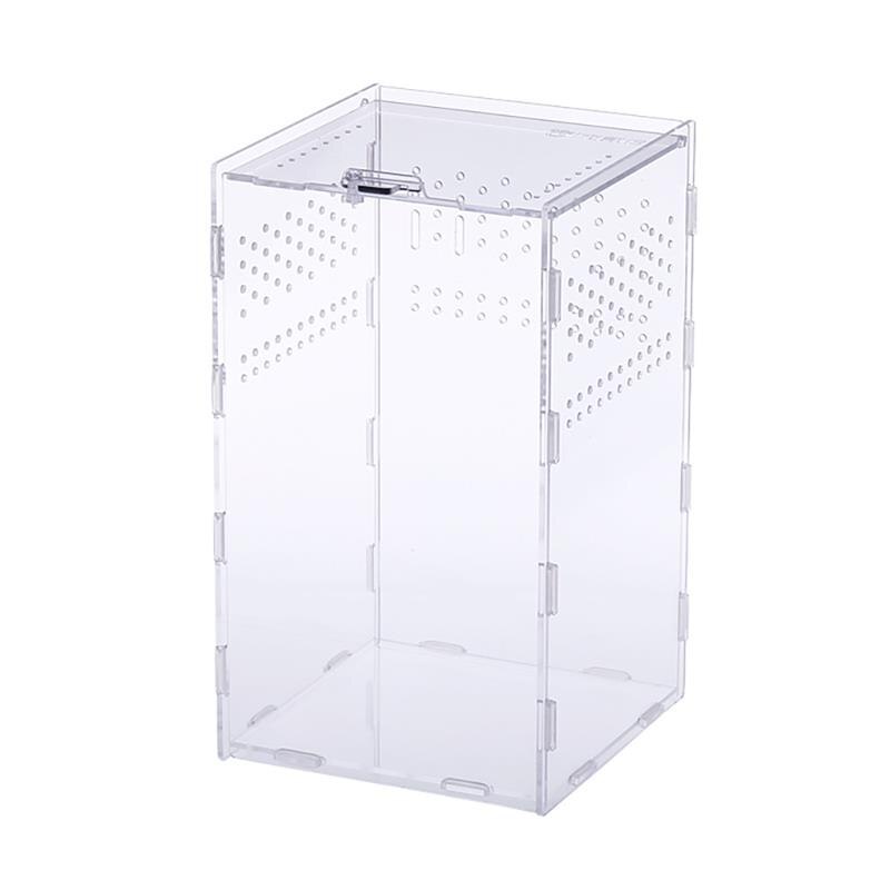 Transparent Acrylic Reptile Feeding Box Insect Box... – Grandado