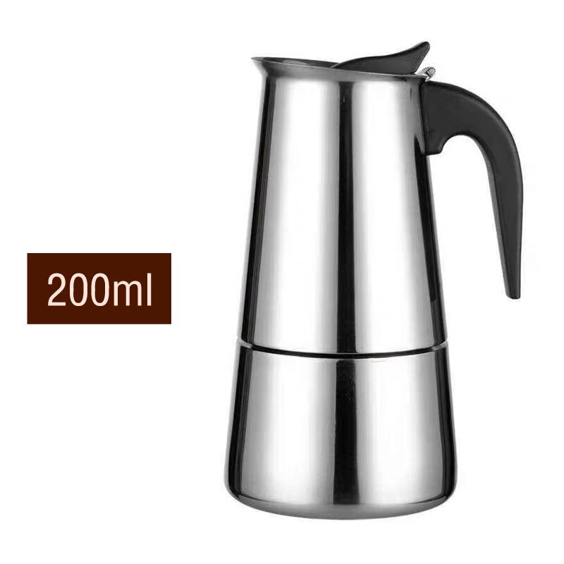 Espresso Maker 2/4/6 Cups Stainless Steel Mocha Po... – Grandado